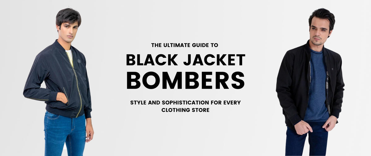 The Ultimate Guide to Black Jacket Bombers: Style and Sophistication f ...