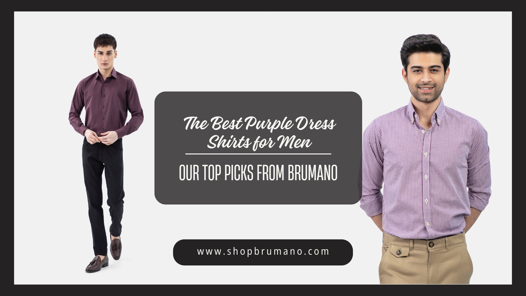 The Best Purple Dress Shirts for Men: Our Top Picks from Brumano