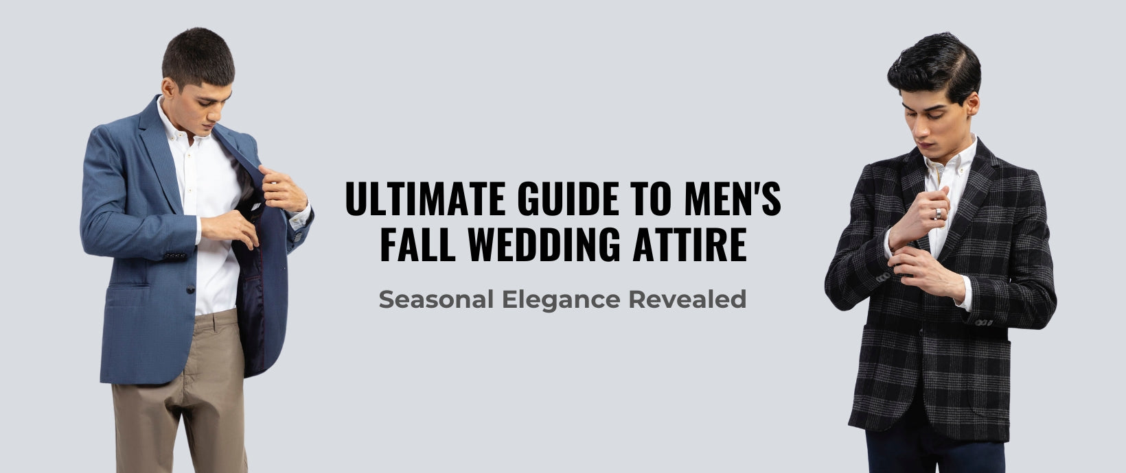 Ultimate Guide to Men's Fall Wedding Attire | Seasonal Elegance ...