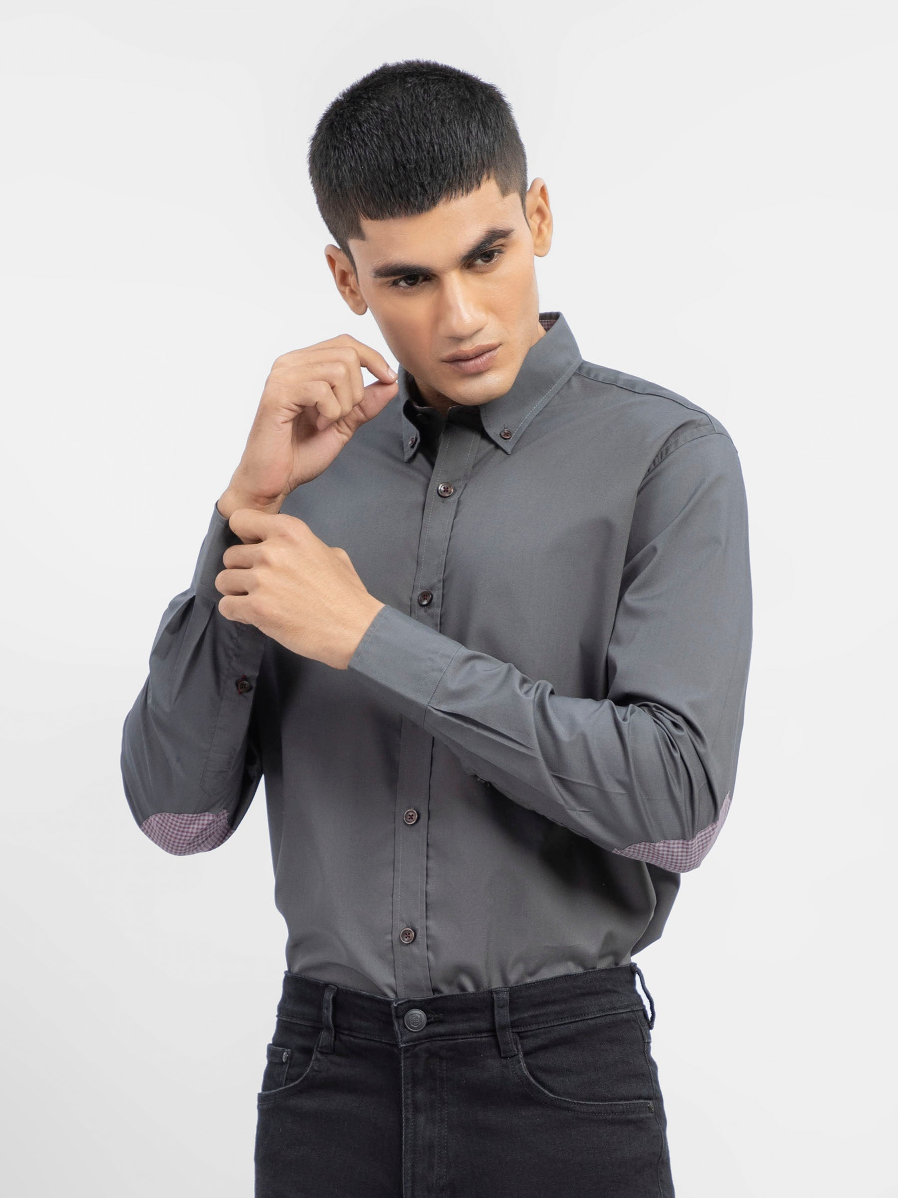 Buy Elbow Patch Shirts For Mens Online - Brumano Menswear