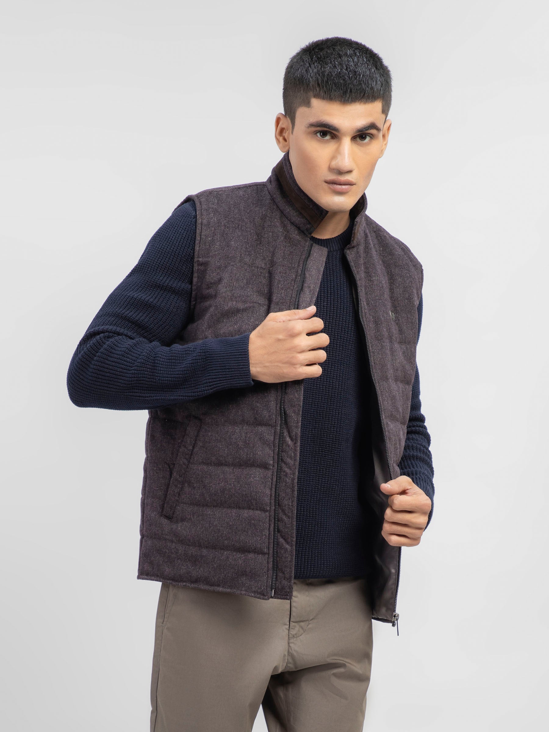 Mens Sleeveless Jackets In Pakistan - Brumano Menswear